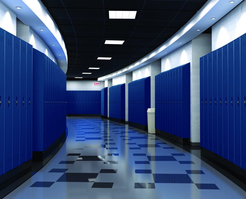 Customizable Plastic Locker Solutions