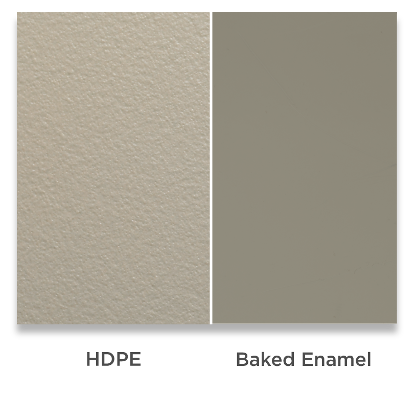 Baked Enamel - Scratch Comparison - Scranton Products