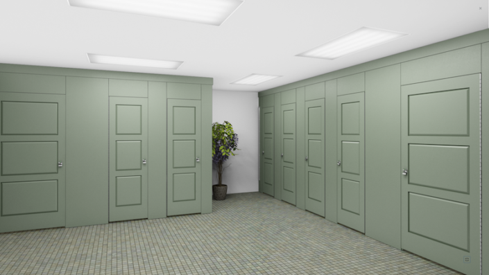 Aria Partitions Color Options - Scranton Products