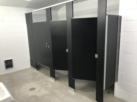 Tufftec Lockers & Hiny Hiders Partitions at The University of Scranton ...