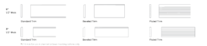 Aria Restroom Partitions Design Options | Scranton Products