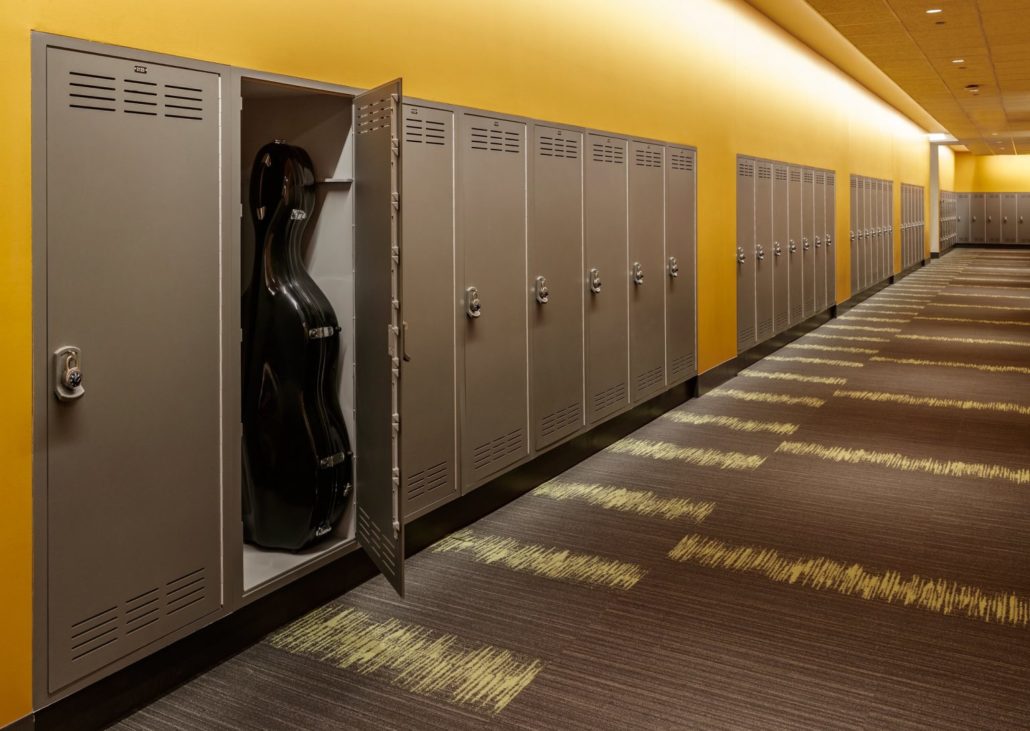 Tufftec Lockers at DePaul University - Scranton Products