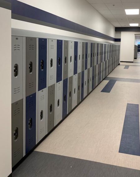 Duralife Lockers at Power Center Academy - Scranton Products