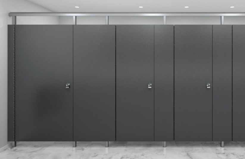 Eclipse Partitions Stainless - Scranton Products